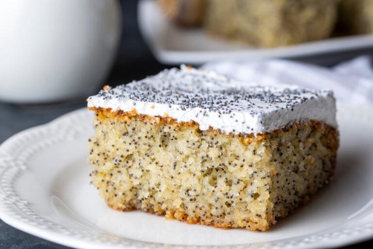 Makový koláč – recept - Vegan.sk